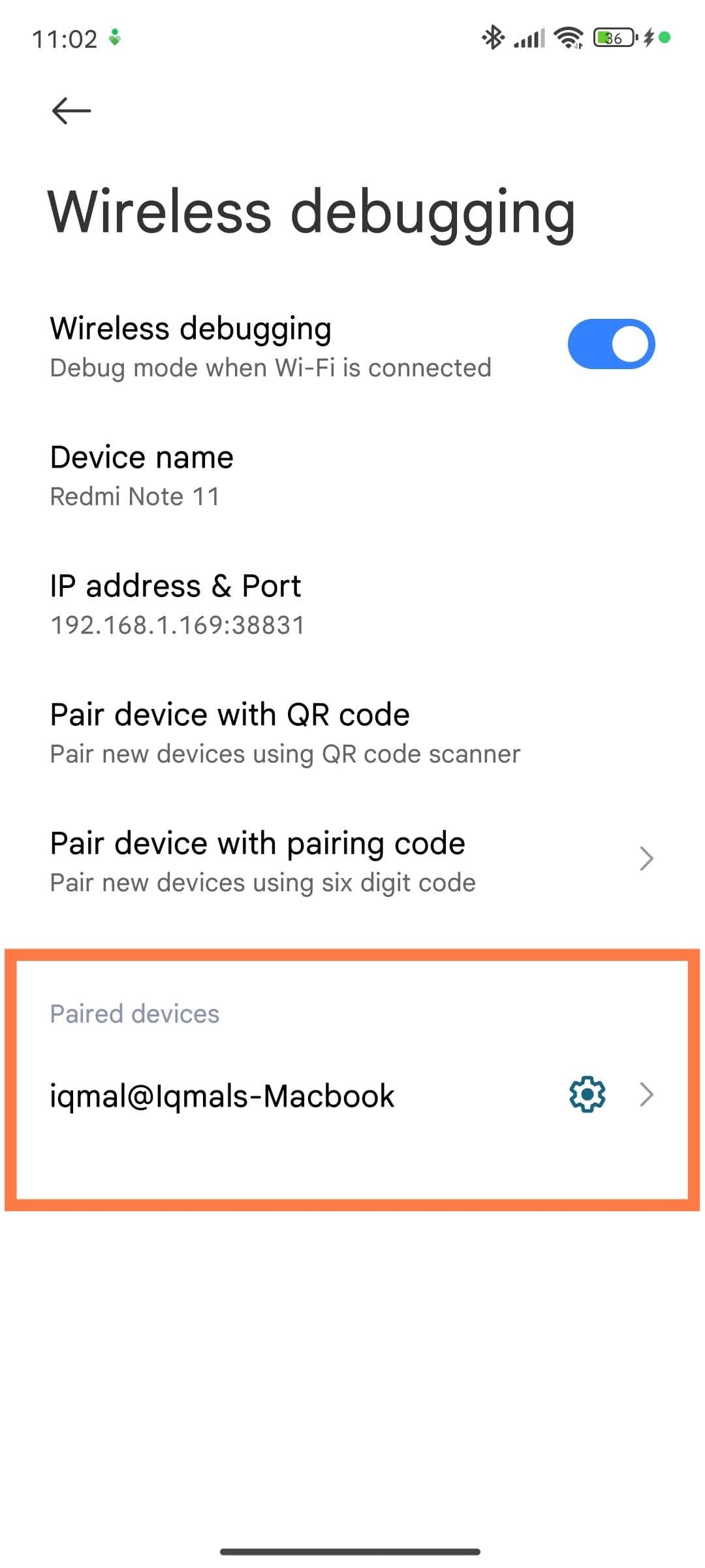 Android Wireless Debugging | Muhammad Fareez Iqmal | Software Engineer ...